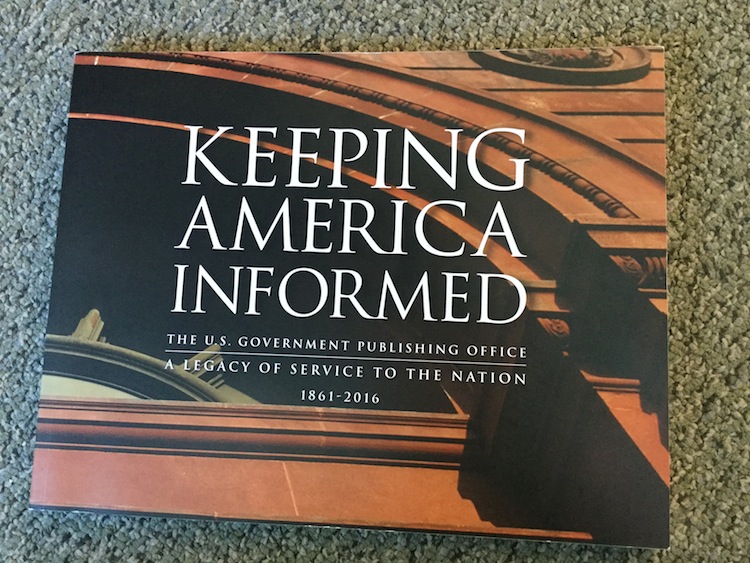 GPO Releases Updated Book on Its History